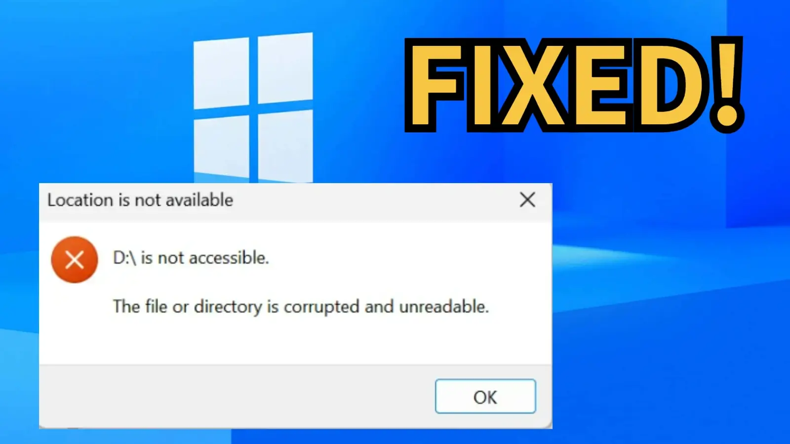 How to Troubleshoot ‘the Directory Name Is Invalid’ Error on Windows 10/11